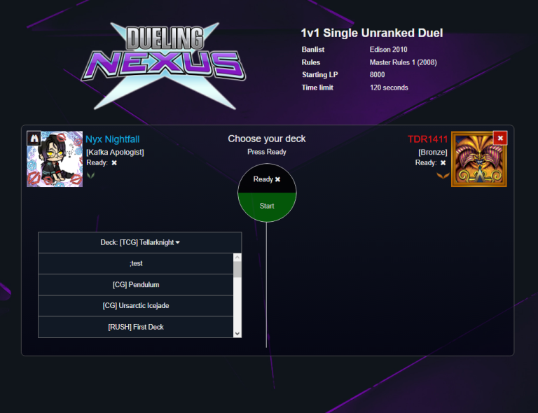 Game Update - Edison Format - Yu-Gi-Oh! Dueling Nexus - Free Yu-Gi-Oh ...