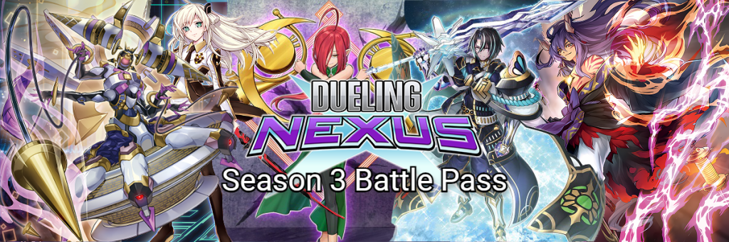 Battle Pass Season 3 - Yu-Gi-Oh! Dueling Nexus - Free Yu-Gi-Oh! Online Game