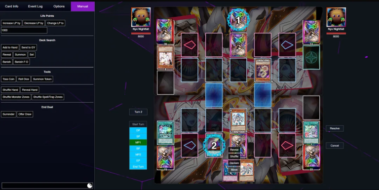 Game Update - Manual Mode Open Beta - Yu-Gi-Oh! Dueling Nexus - Free Yu-Gi-Oh! Online Game